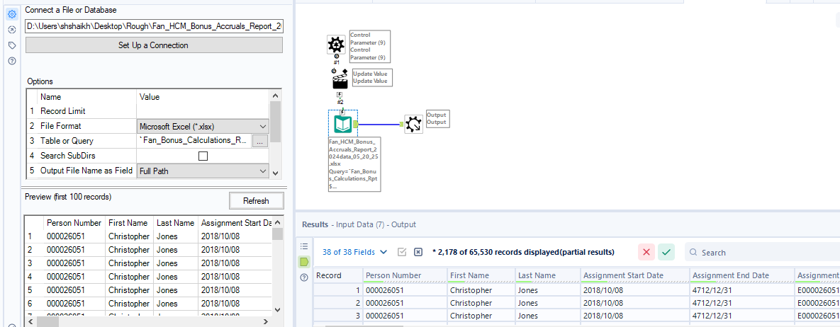 Macro to combine multiple Excel sheets from the la... - Alteryx Community