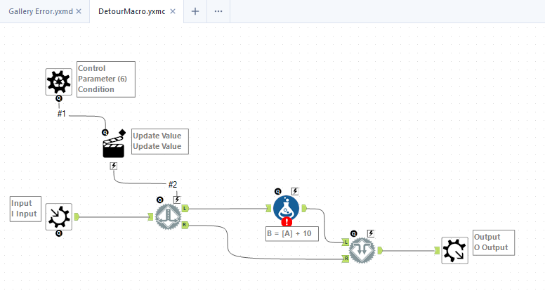 Solved: Enable Disable Container based on record - Alteryx Community