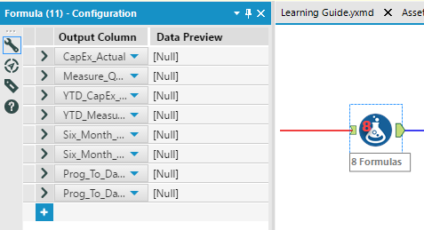 Add a numeric indicator to the formula tool. - Alteryx Community