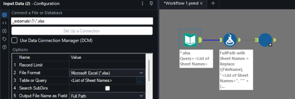 Solved: Excel file with multiple sheets - Alteryx connecti... - Alteryx Community