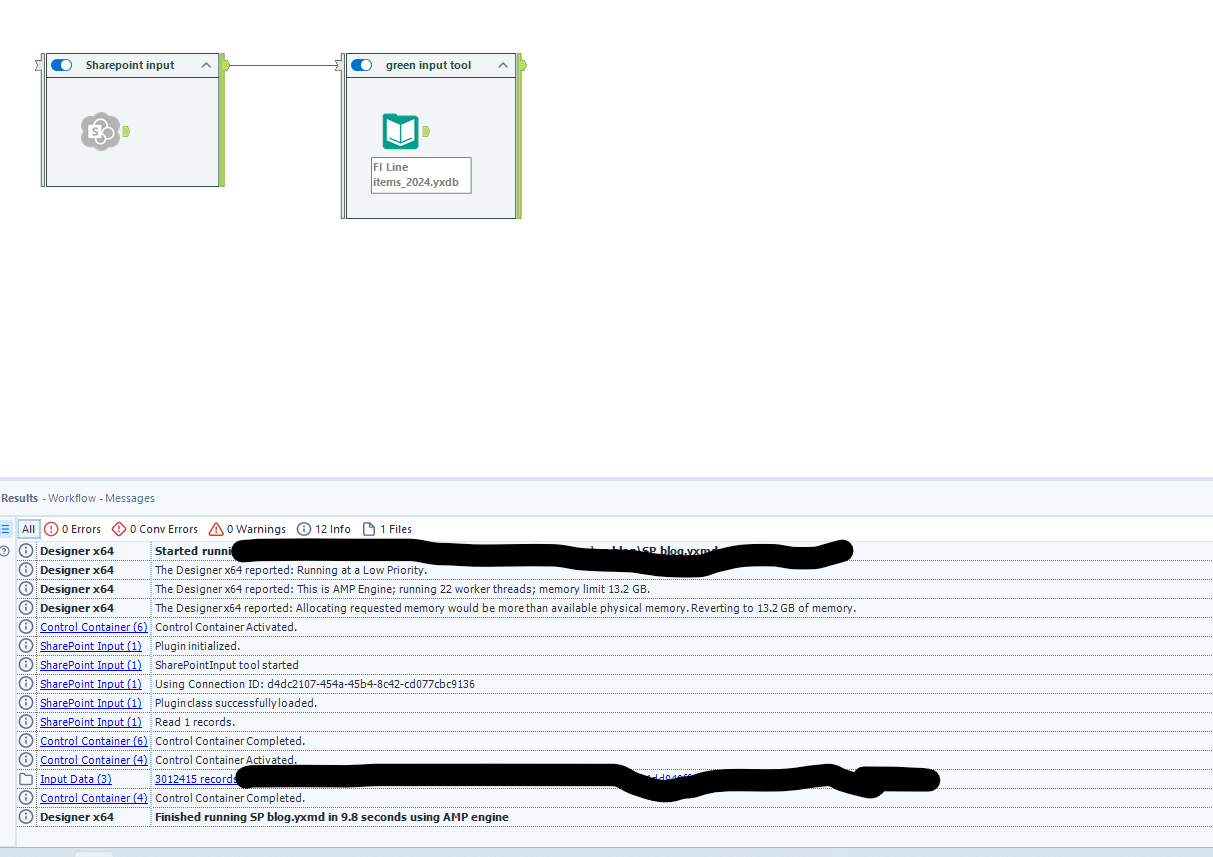 Making Your SharePoint Input Tool Work Faster - Alteryx Community