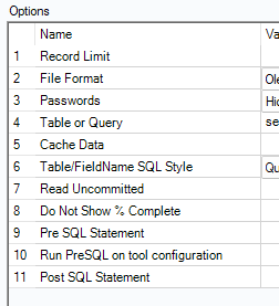special characters error from OLE DB input data (I... - Alteryx Community