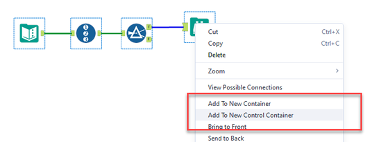 Tool Mastery | Control Container - Alteryx Community