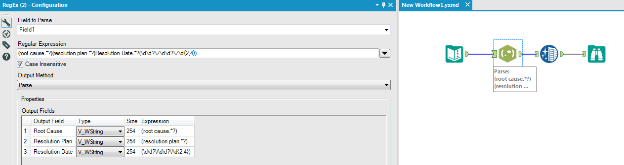Solved Using Regex To Parse A Freeform Field On Multiple Alteryx