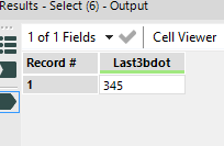 Solved: Extracting numbers before decimal point - Alteryx Community