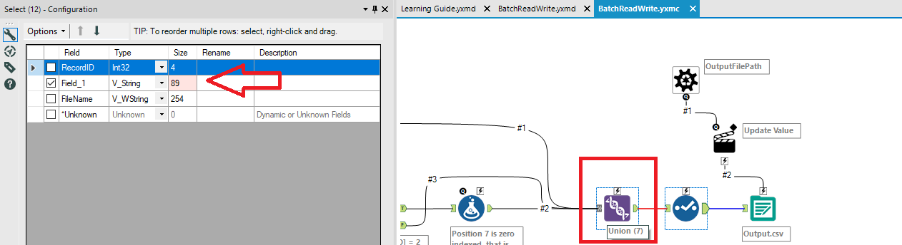 Solved: Change Data Type size in a formula - Alteryx Community