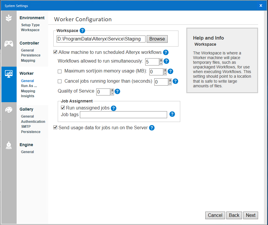 Time out error in gallery - large workflow - Alteryx Community