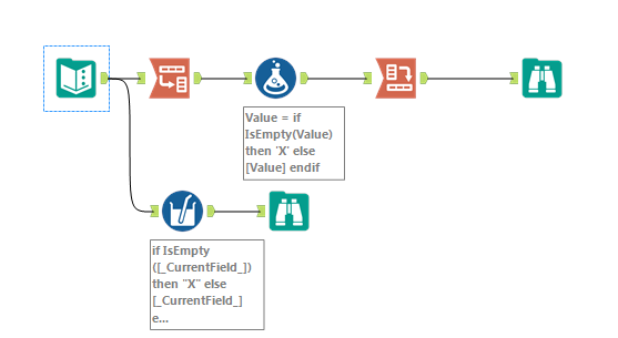 Solved: Replacing Empty Fields - Alteryx Community