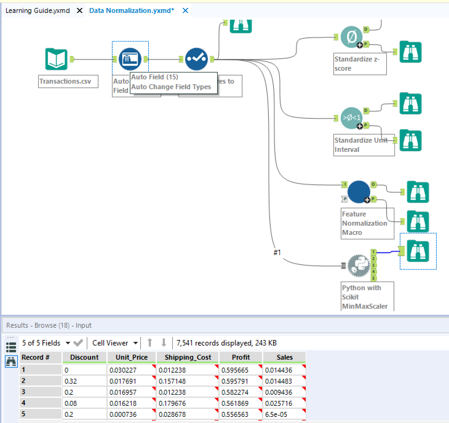 How to do Feature Normalization in Alteryx (incl. ... - Alteryx Community