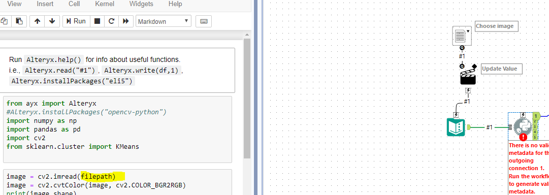 Solved Python Tool How To Pass File Input As A Variable Alteryx