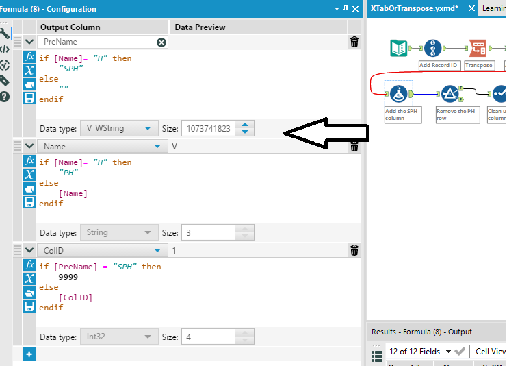 Solved: Cross-tab or Transpose of blocks of columns (load ... - Alteryx ...