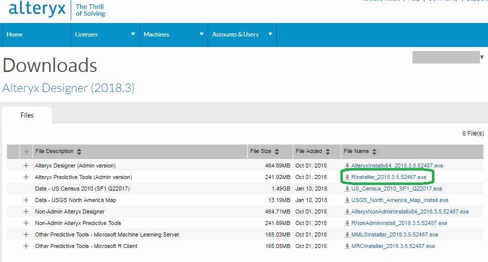 Solved: Download Predictive Tools - Alteryx Community