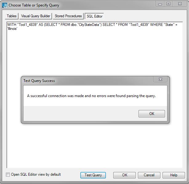 In-DB Query and the Dynamic Output tool!