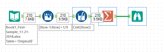 Solved: Column data into rows (with a limit on number of r... - Alteryx Community