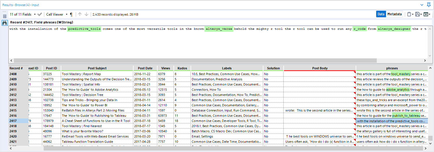 Embedding a Model in a Python SDK Tool - Alteryx Community