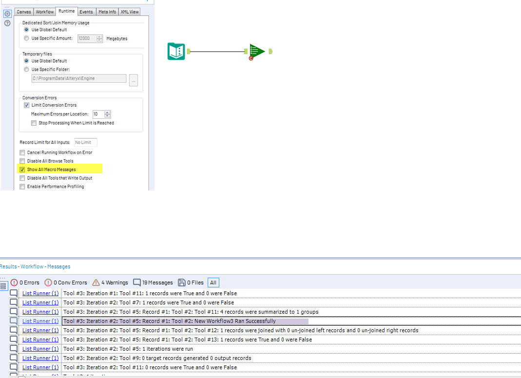 Solved: List Runner - Overview of workflows progress - Alteryx Community