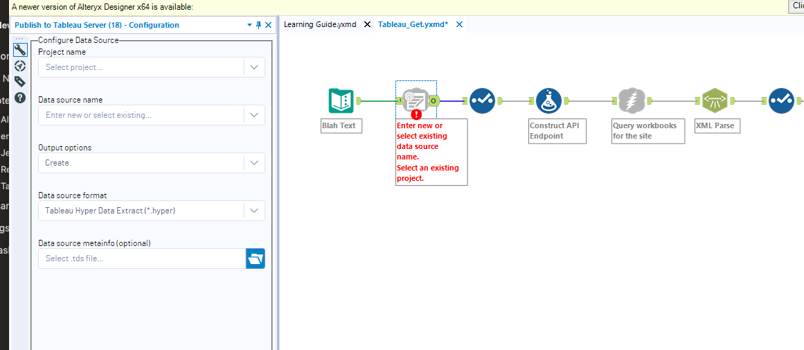 The 'How to Guide' to Publishing to Tableau - Alteryx Community