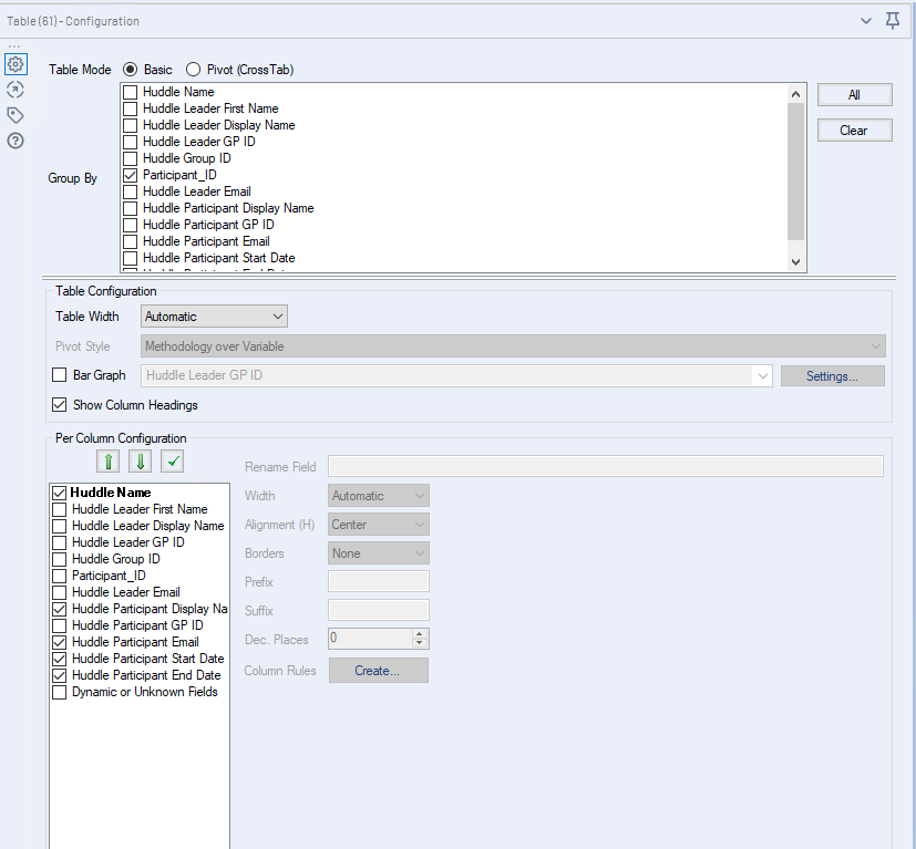 How do I include a table in the body of my email (... - Alteryx Community