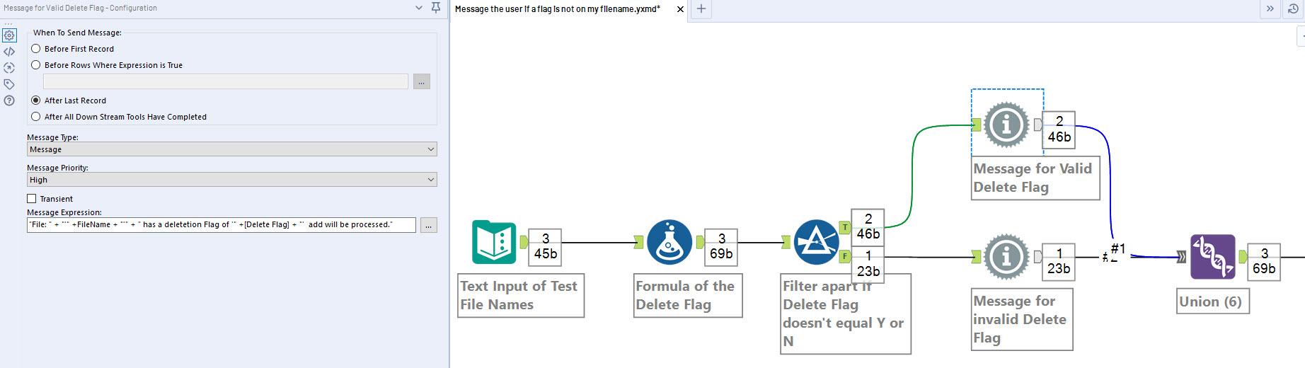 Solved: Workflow to start and stop based on condition - Alteryx Community