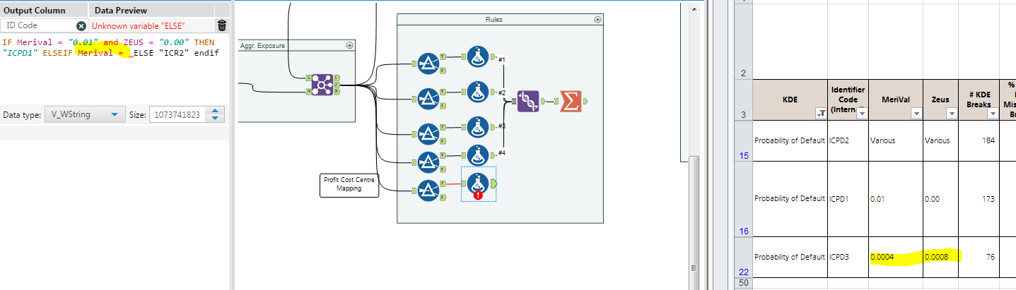 Solved Formula Conditions For Differences In Values Alteryx Community