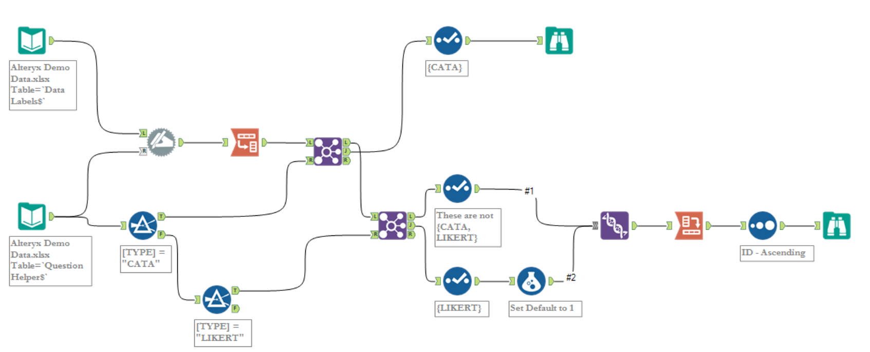 Solved: Selecting fields in one data source based on field... - Alteryx Community