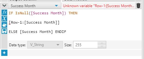 Solved: How to fill down values from x number of rows abov... - Alteryx ...