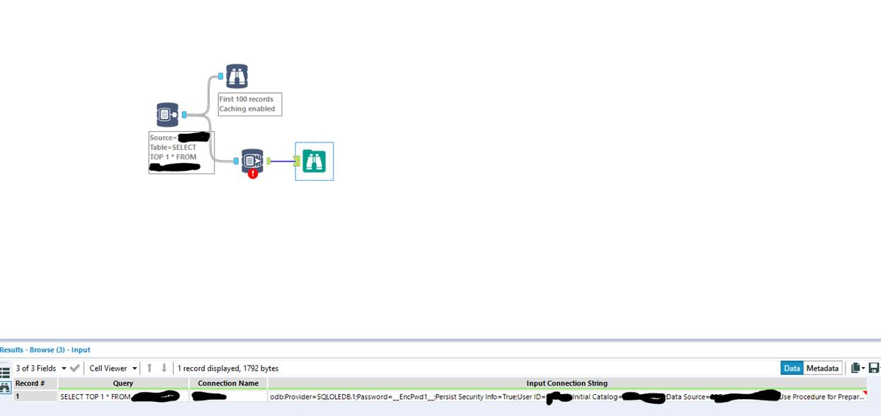 Add a way to get the connection string from INDB w... - Alteryx Community