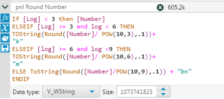 Solved: Converting the format of numbers to k,mn,bn - Alteryx Community