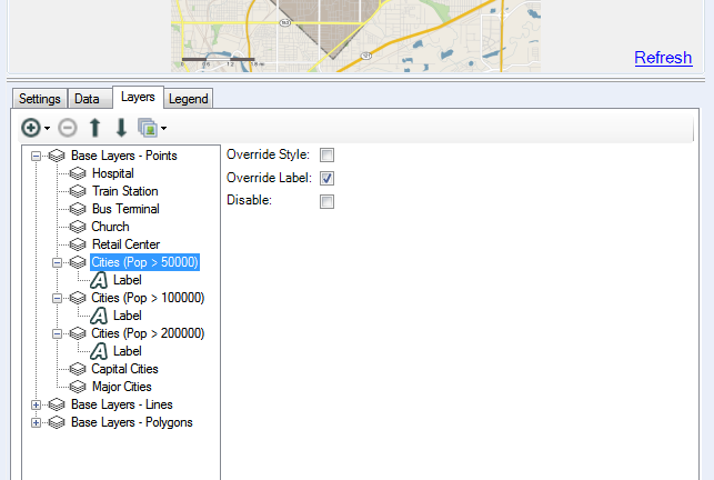 Solved: Hiding Cities' Name on Spatial Base Map - Alteryx Community