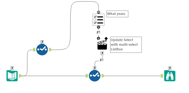 Solved: updating a custom filter with an action tool - mul... - Alteryx ...