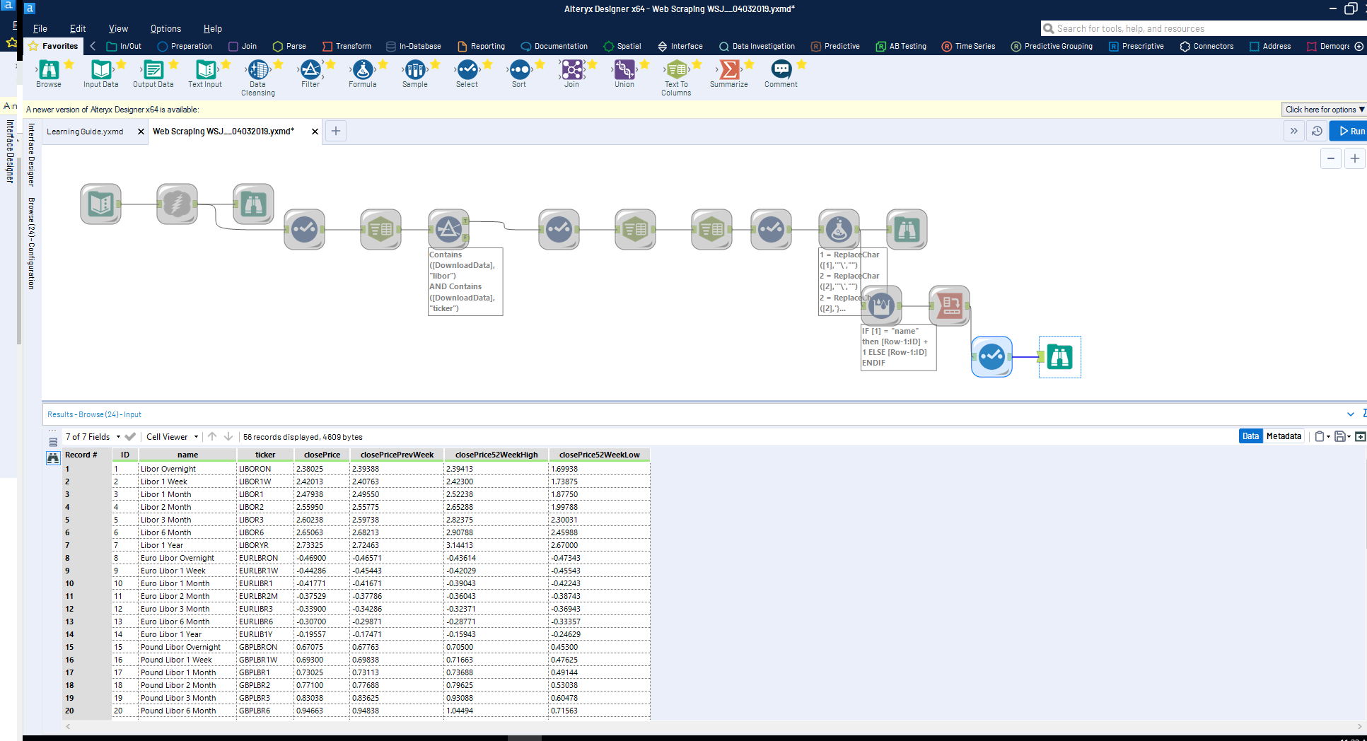 Solved: Help with cleaning Data and convert rows to column - Alteryx Community