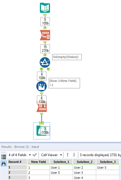 Solved: Is it possible to remove all blank/null cells from... - Alteryx Community