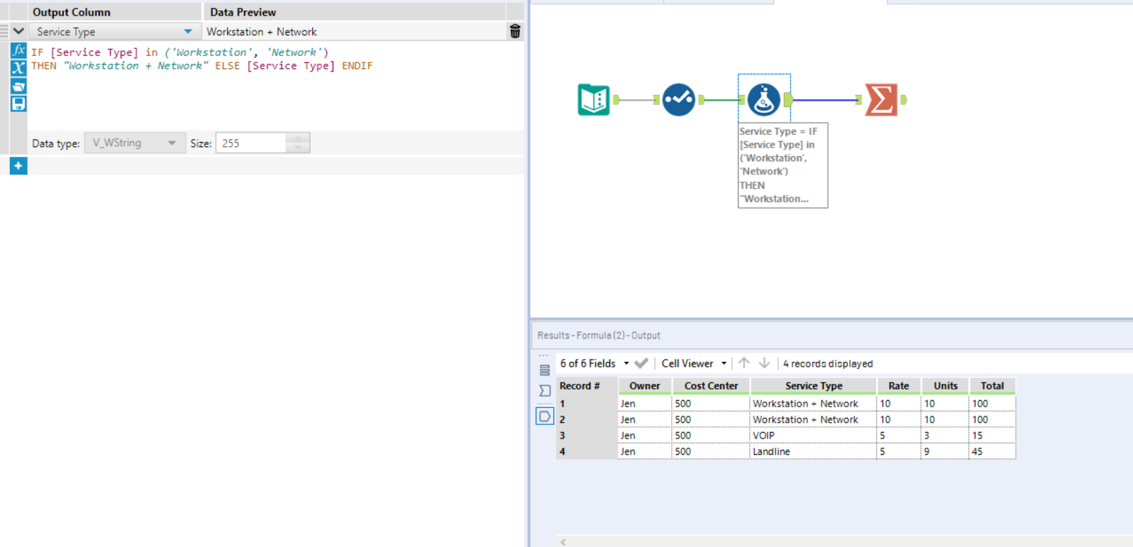 Solved: Group rows with different text - Alteryx Community