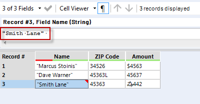 Solved: Trailing spaces in a cell - Alteryx Community
