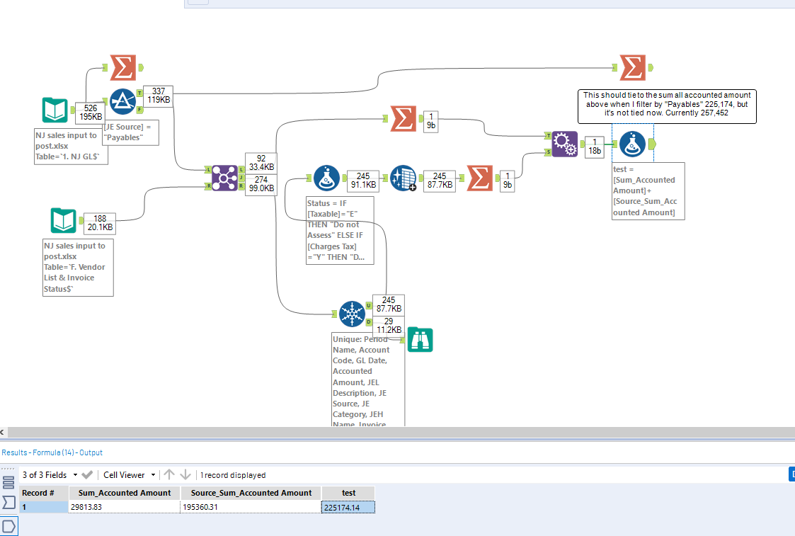 Solved: Workflow Simple Calculation - Alteryx Community