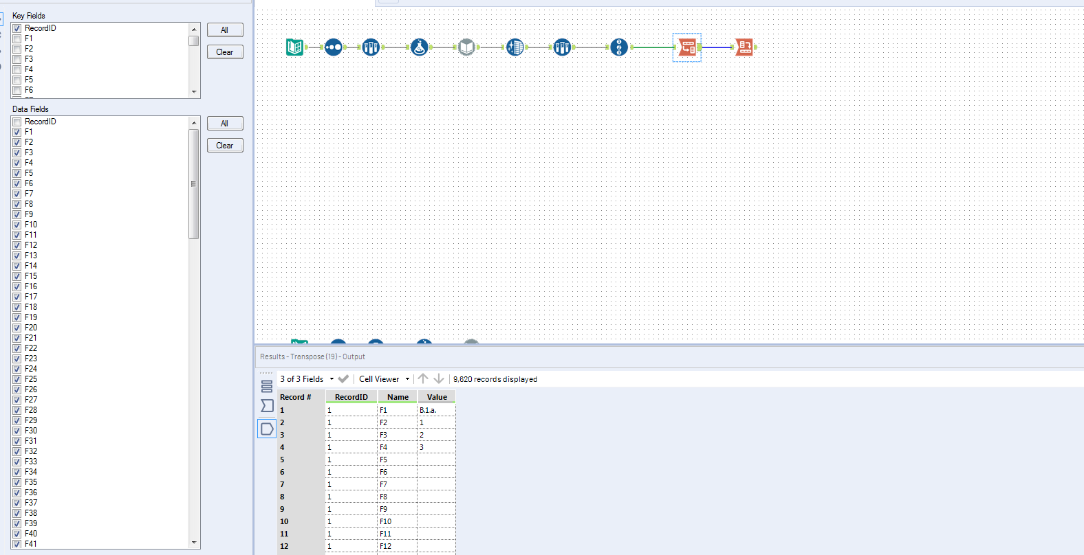 Solved: how to convert horizontal data table to vertical w... - Alteryx Community