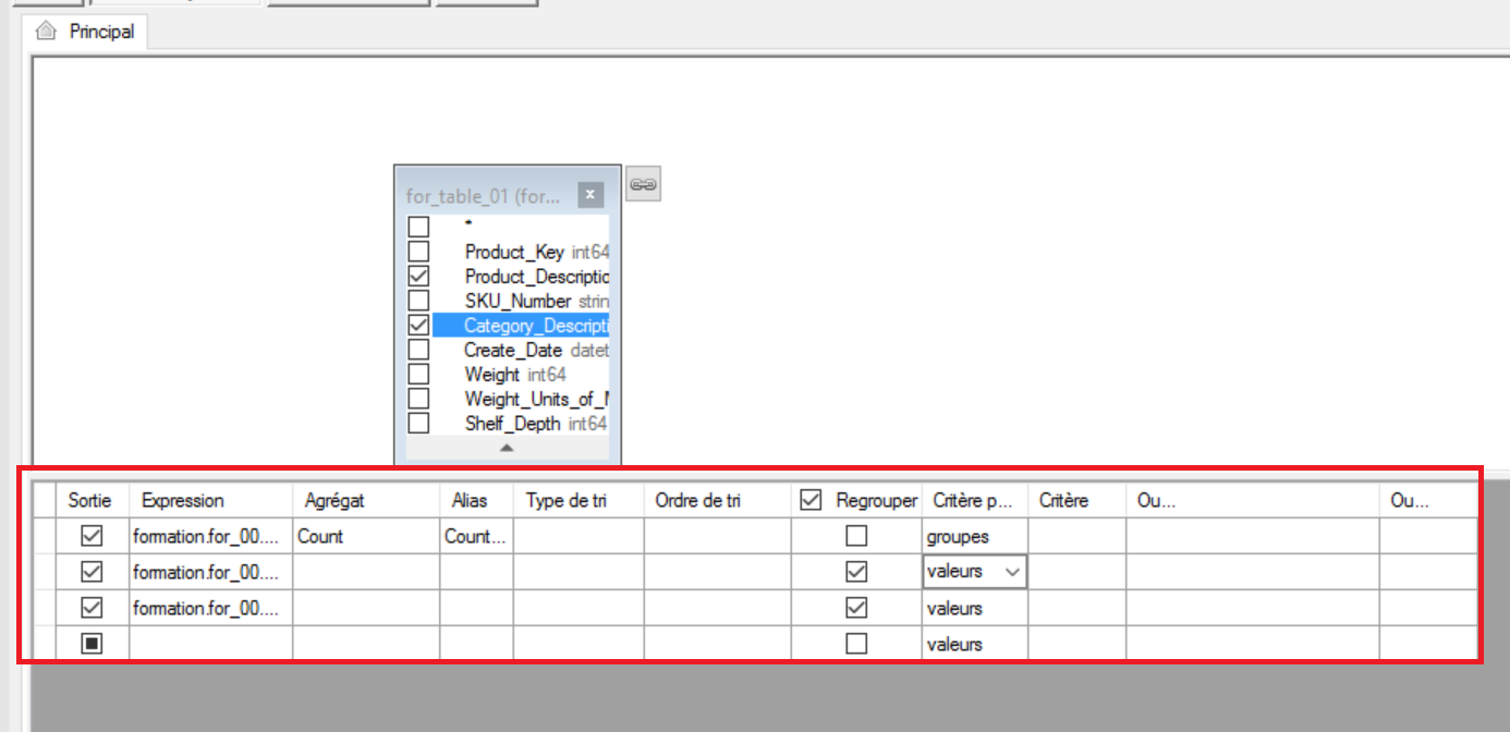 Export the lower table in the Visual Query Builder - Alteryx Community