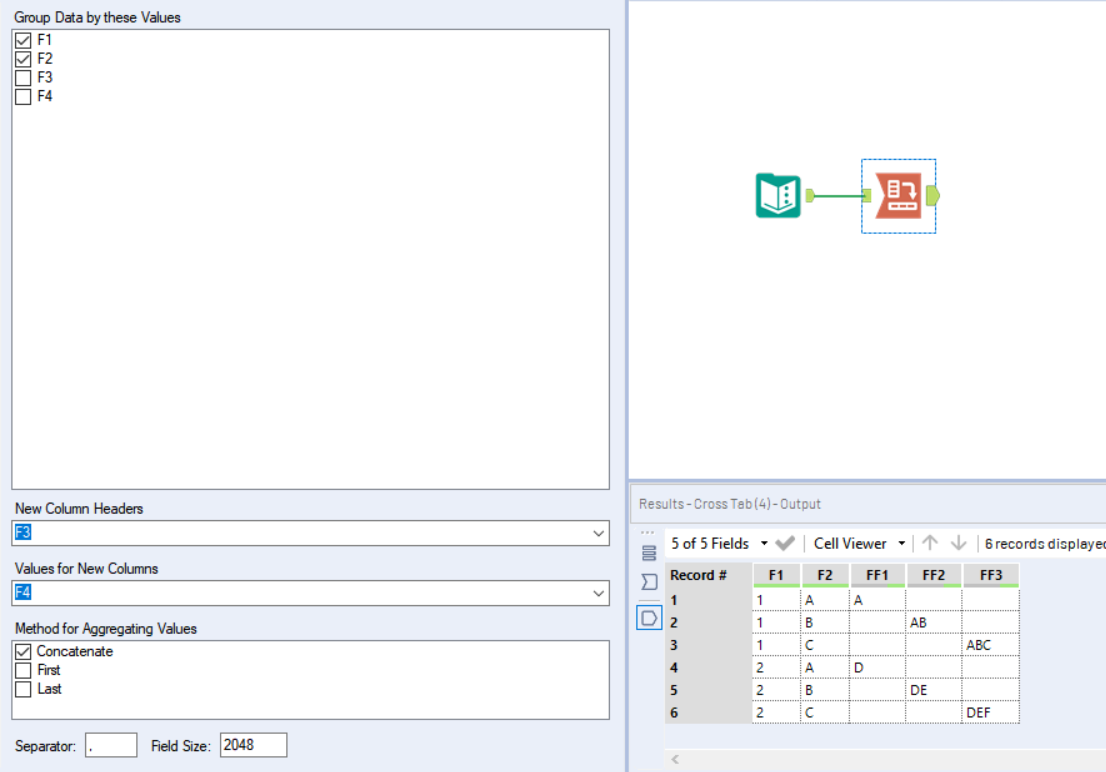 Solved: CrossTab/Transpose - Rearrange data - Alteryx Community
