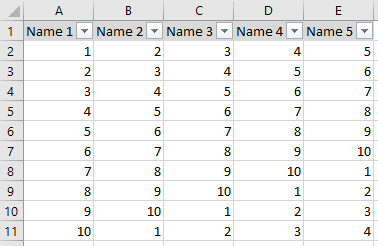 Solved: Headers: Bold and User Filters - Alteryx Community