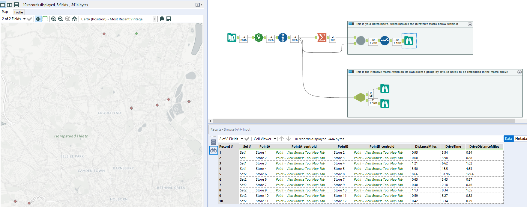 Solved: Calculate overall drive time from a set of points - Alteryx ...