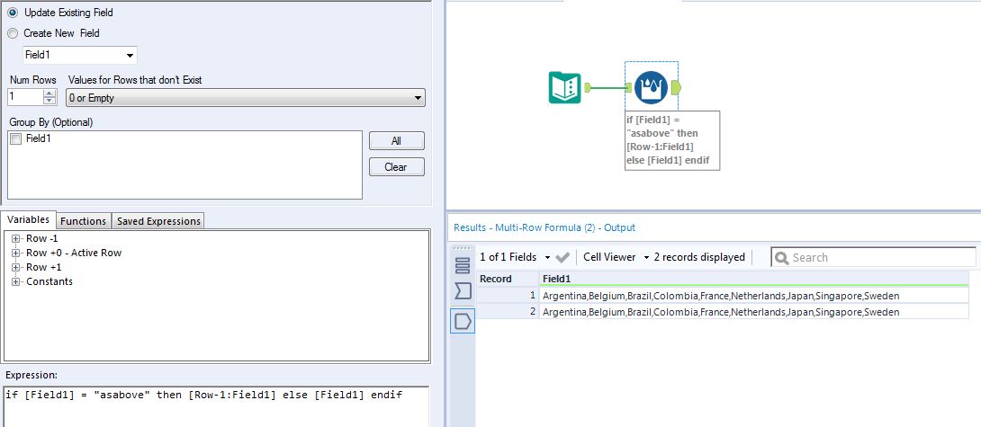 Solved Replace Text Directly Above If Text String Is Xxx Alteryx 9300