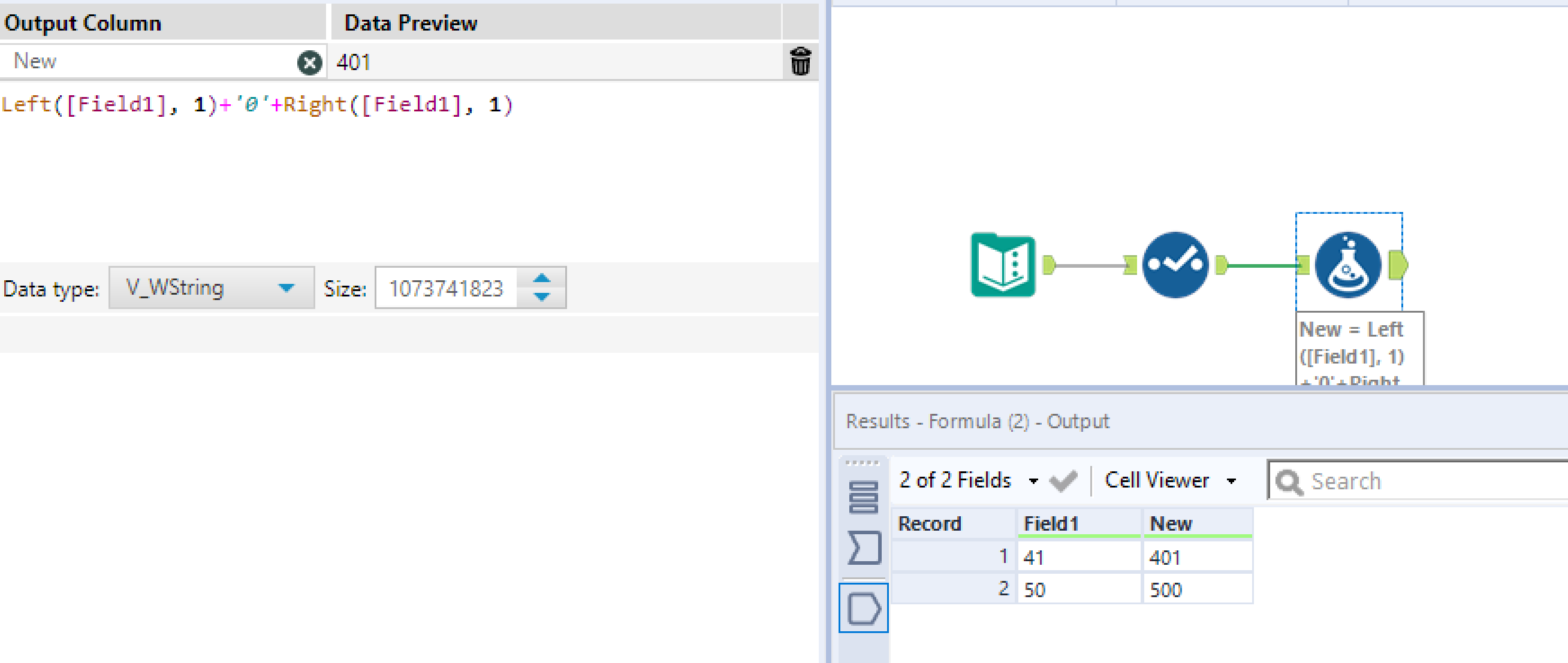 Solved How To Use Padleft Formula Alteryx Community