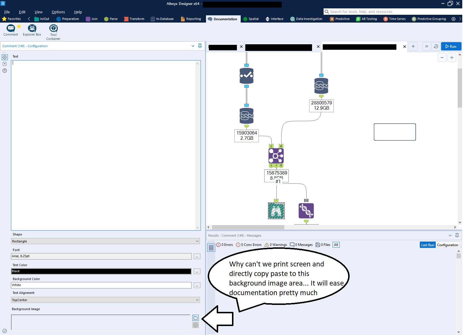 Paste an Image from clipboard directly into commen... - Alteryx Community