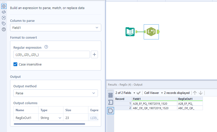 Solved: Regex - Alteryx Community