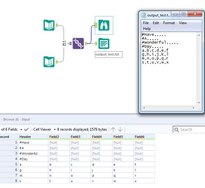 Solved: Multiple header rows for output - Alteryx Community