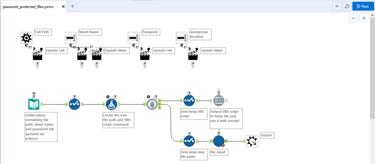 Input and Output password protected XLSX files in ... - Alteryx Community