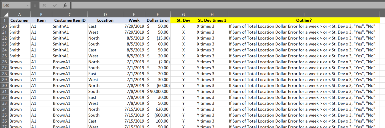 Solved: Standard Deviation using Multiple Column Groupings - Alteryx Community
