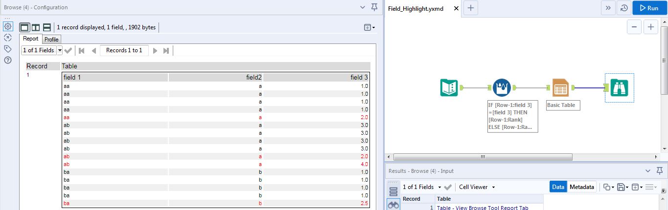 Solved Highlighting Row Based On Different Fields And Row Alteryx 1114