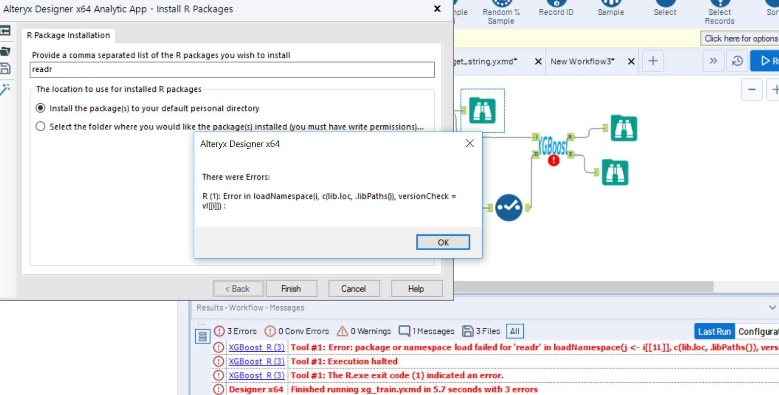 Solved: Install R Packages in Alteryx Deisgner - Alteryx Community