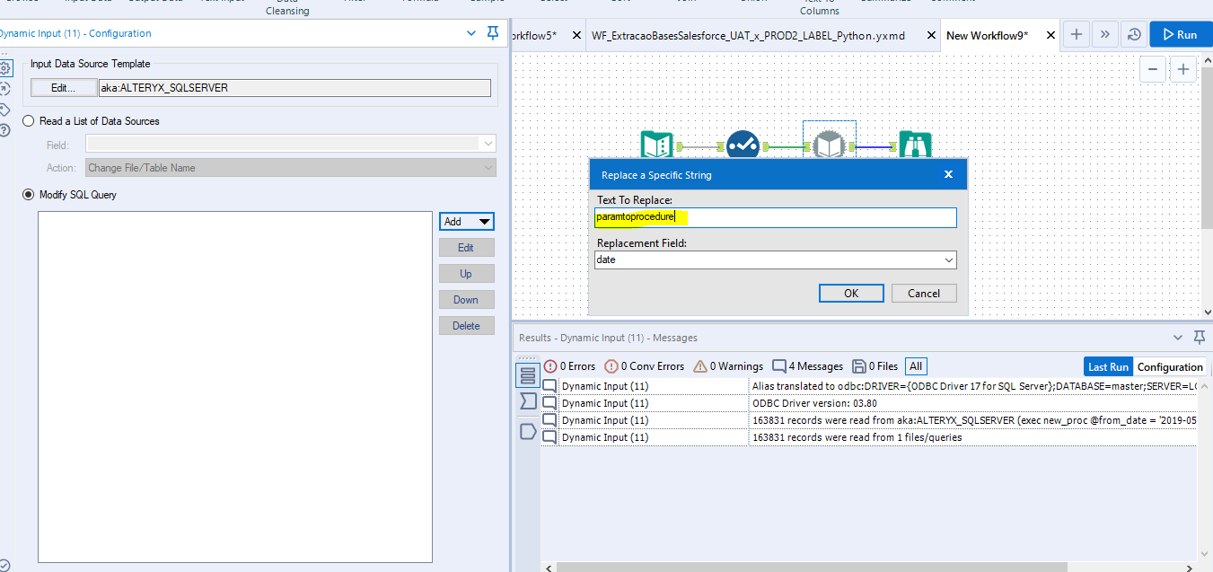 Solved: Stored Procedures - Alteryx Community